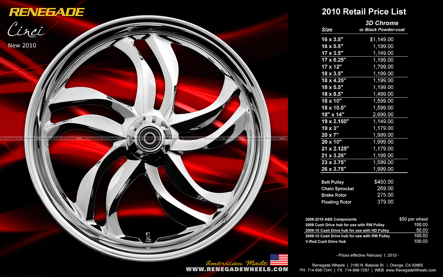 What's New @ Renegade Wheels